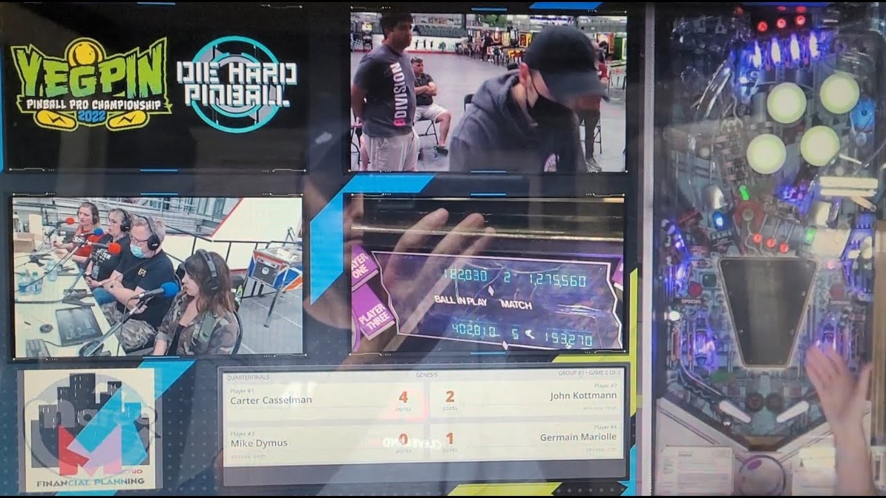 YEGPIN 2022 Day 4: Knockout, Women's and Pro Pinball Finals - YouTube