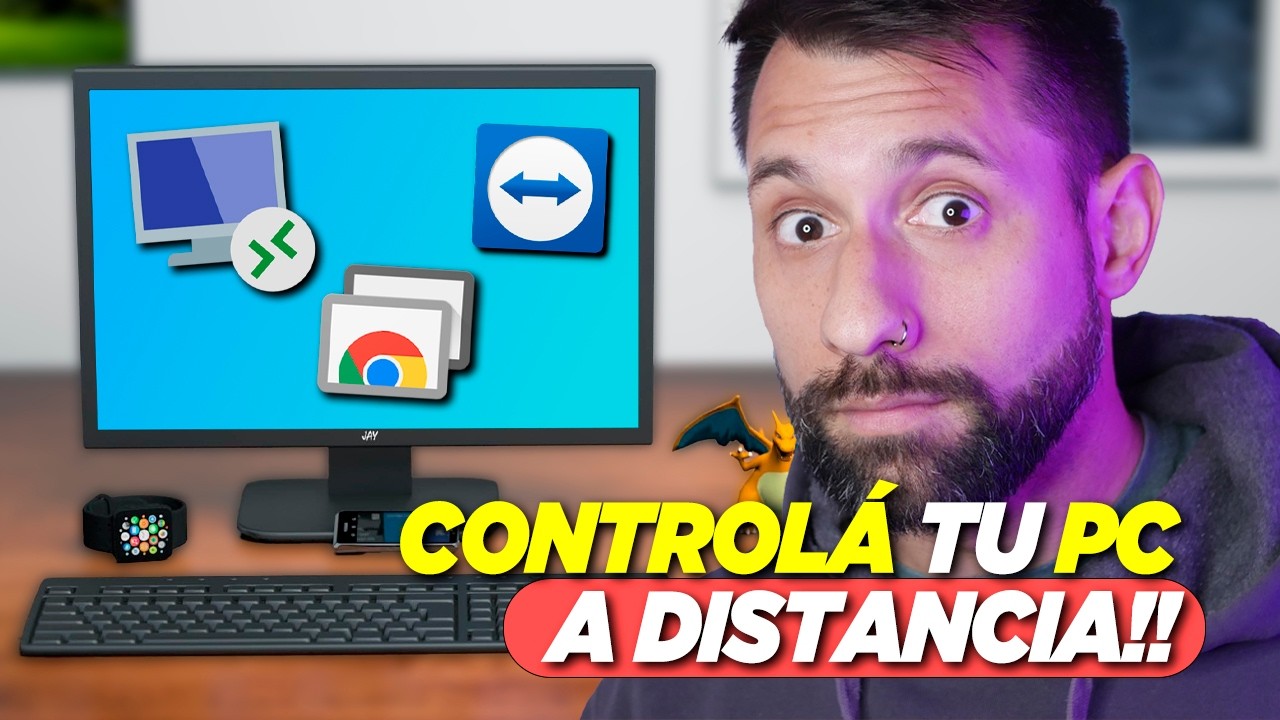 😱CONTROLA tu PC EN CUALQUIER PARTE con estas TRES OPCIONES !!! - YouTube