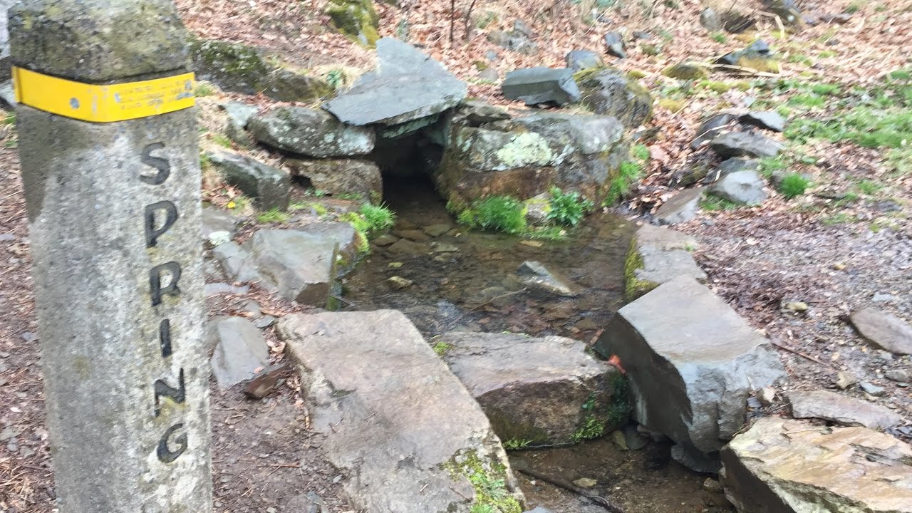 Appalachian Trail VA - Gravel Springs Hut and Spring - Shenandoah ...