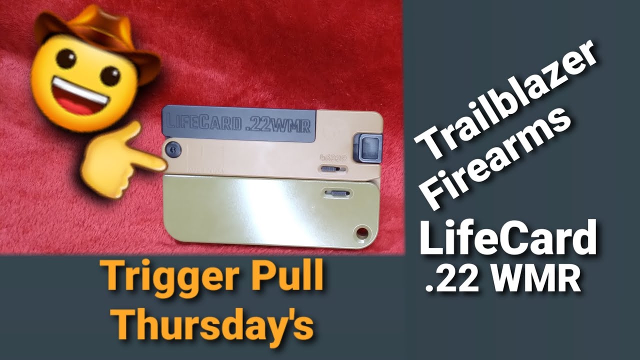 What is the trigger pull on the LifeCard? Trigger Pull Thursday's - YouTube