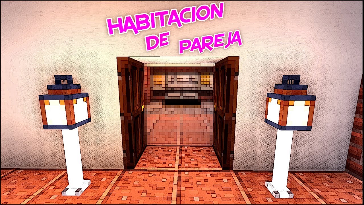 📝 Como hacer HABITACION 🏩para PAREJA en minecraft - YouTube