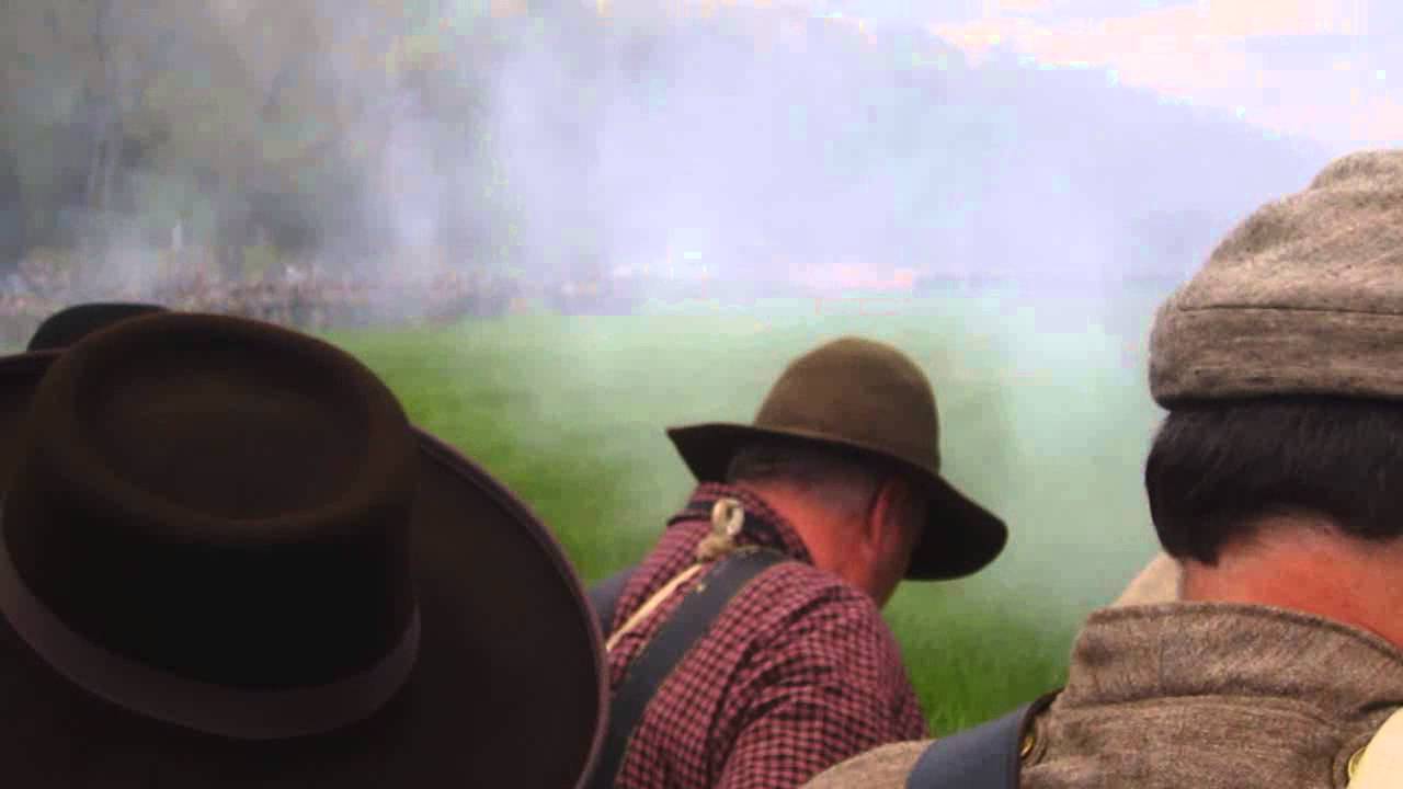 13th Virginia Company H A.N.V at 150th Wilderness Battle - YouTube