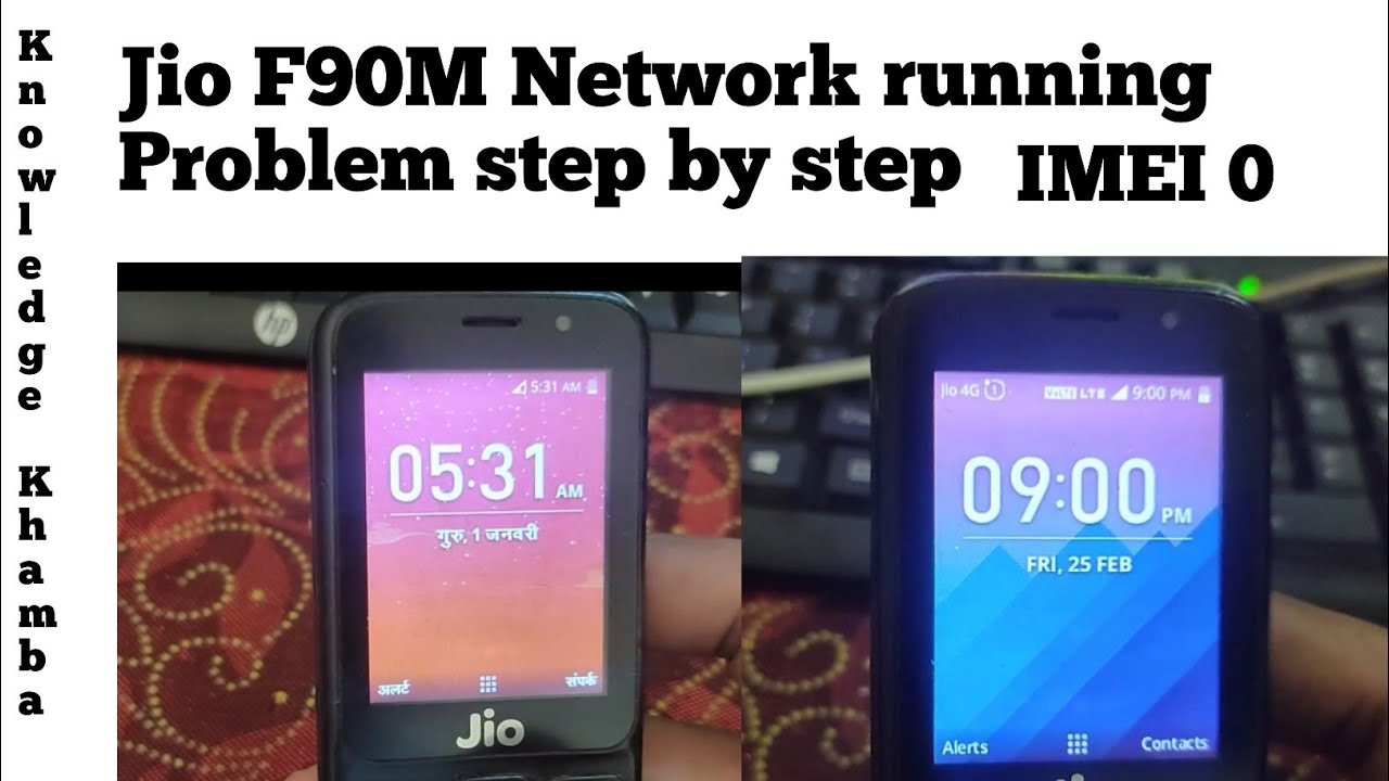 Jio Phone F90M IMEI (0) Solution / Jio F90M Network running Problem ...