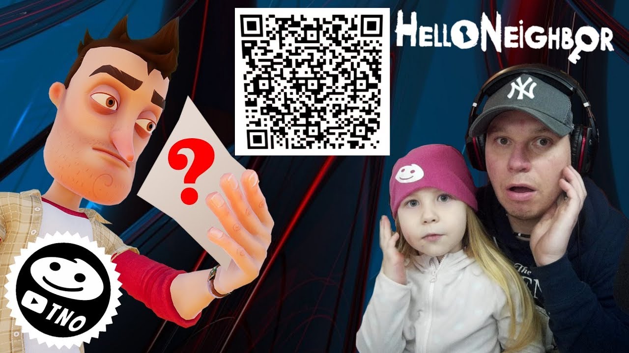 NAŠLI JSME QR CODE! | Tatínek a Barunka | Hello Neighbor CZ/SK - YouTube