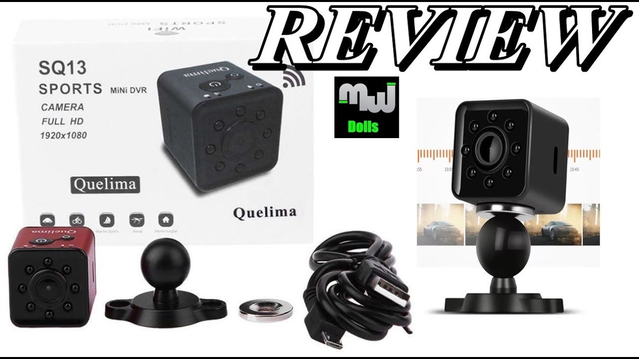 Review da Mini Câmera Quelima SQ13 - YouTube