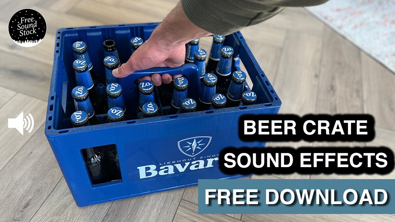 Beer Crate Sound Effects | Beer Bottles in Crate Sounds - YouTube