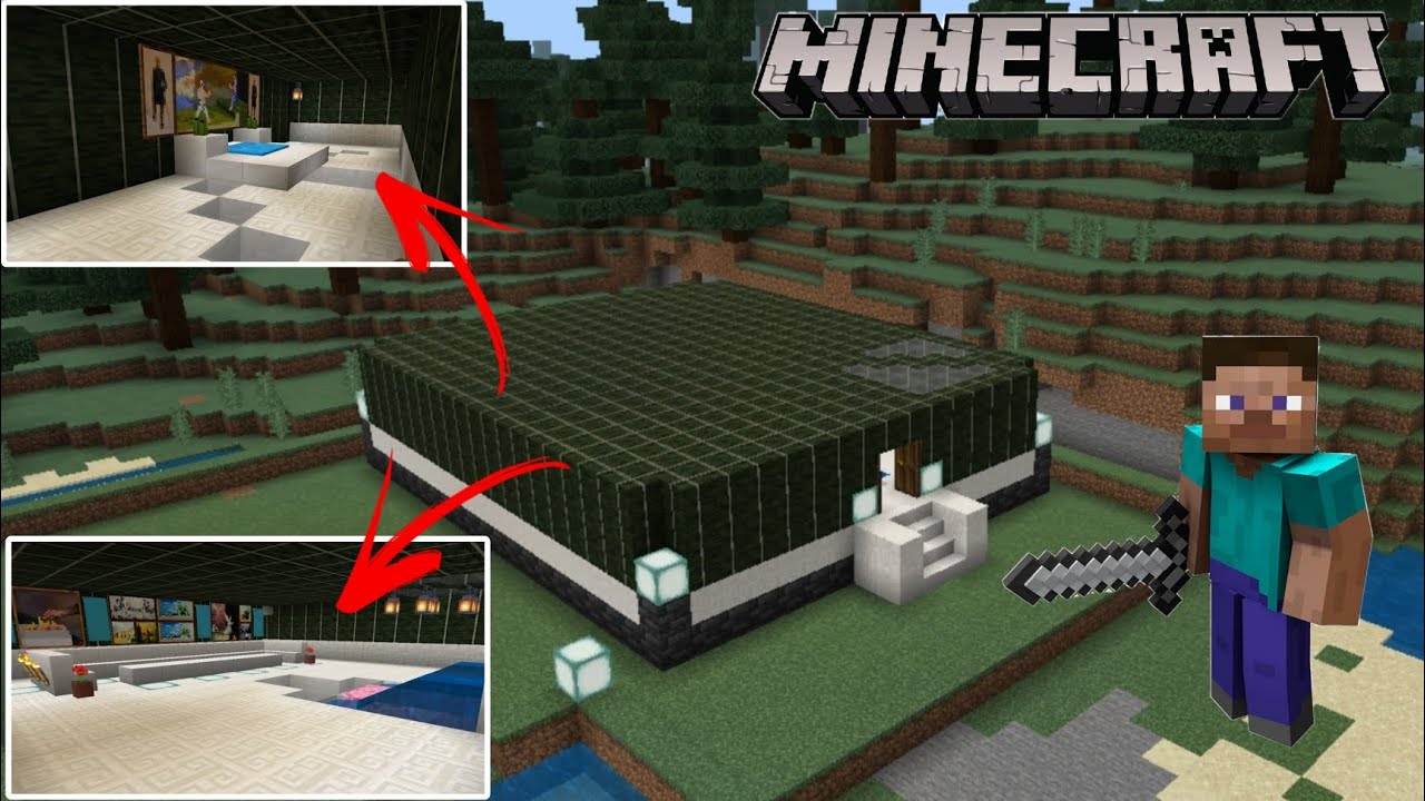I build My Big House in Minecraft 😃🔥 - YouTube