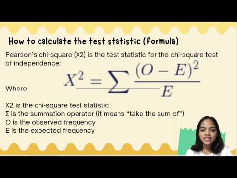 chi-square test of independence