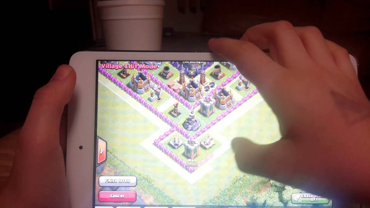 TH 10 Rushed Base Design for Farming - YouTube