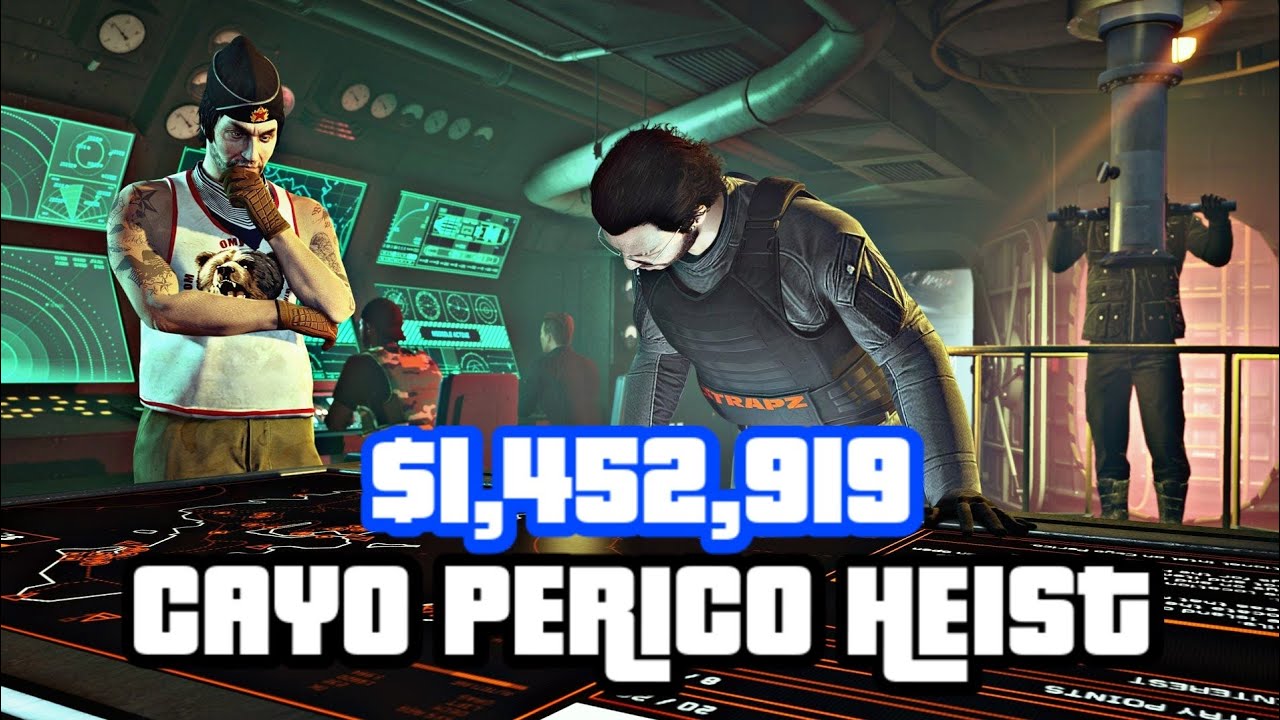 GTA ONLINE CAYO PERICO HEIST SOLO GOLD GLITCH $1,452,919 - YouTube