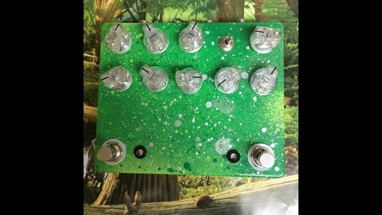 Heavy Metal/Delay pedal HM2 clone with mods Built By Ryan - YouTube