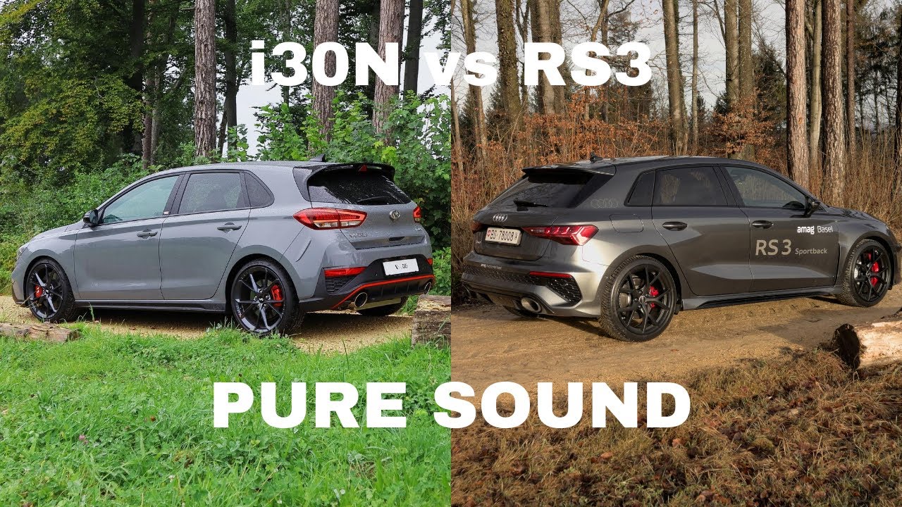 i30N vs new RS3 | PURE SOUND COMPARISON | PHILIPPKCARS - YouTube