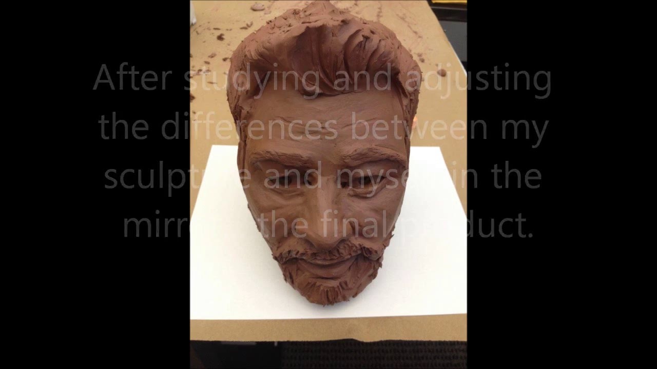 Clay Bust II: Facial Features - YouTube