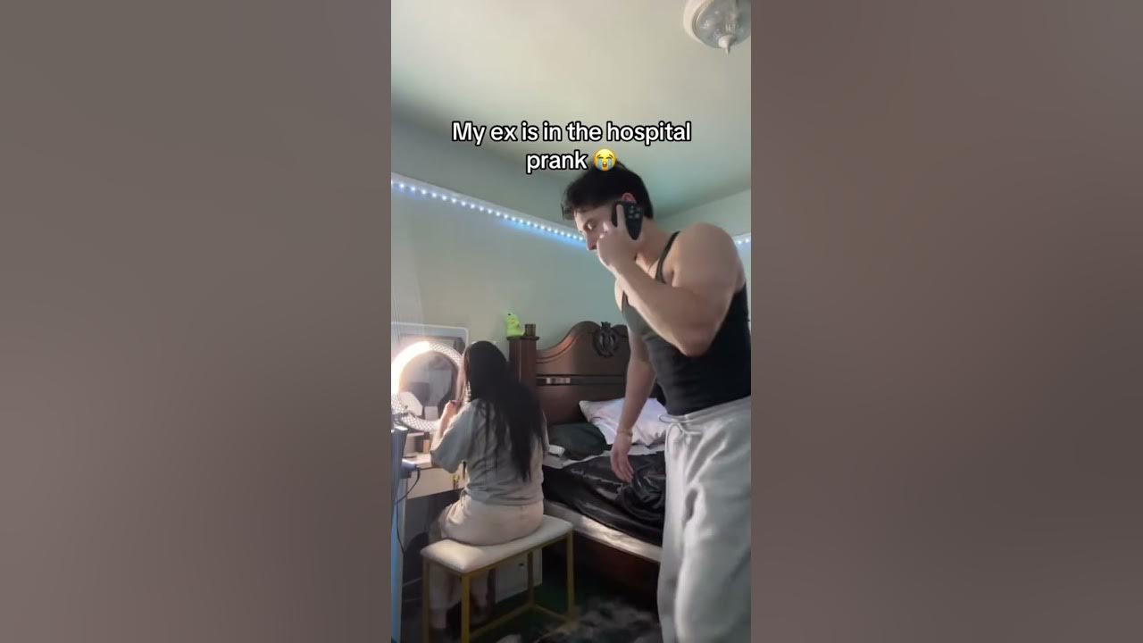 I ended up being the ex in the hospital 💔😔 #foryou #funny #couple #love - YouTube