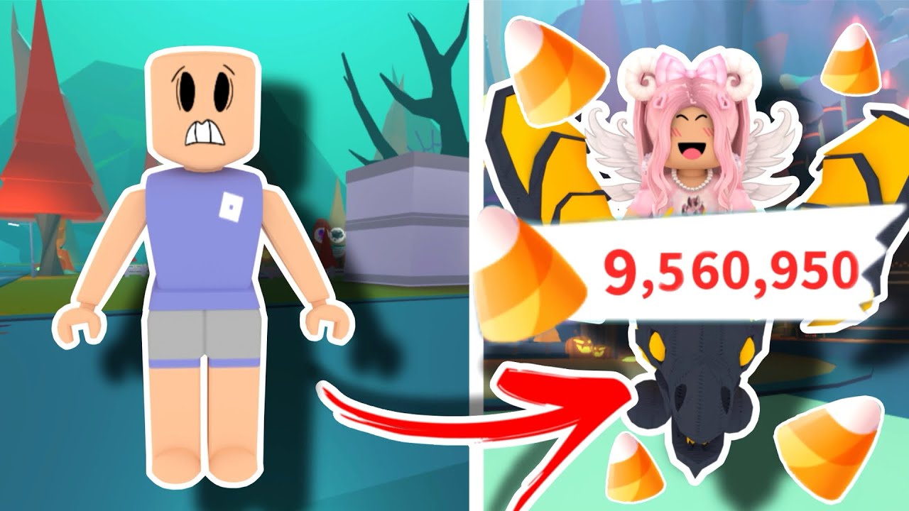 How To Get OVER 1 MILLION Candy Corn In The Adopt Me Halloween Update ...