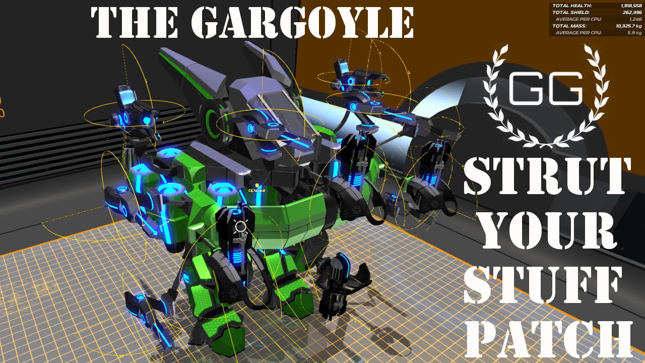 ROBOCRAFT - GARGOYLE & THE STRUT PATCH - YouTube