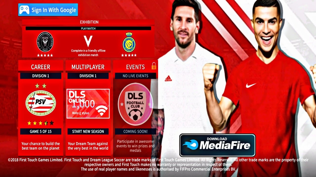 DLS 19 Mod DLS 24 (APK+OBB+DATA) - Dream League Soccer 2024 Android ...