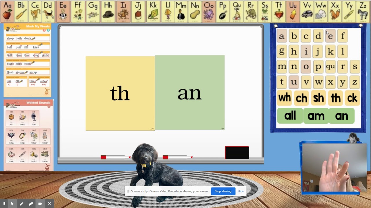 Fundations Level 1 Unit 5 Week 1 Day 2 Word of the Day - YouTube