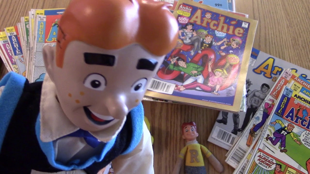 Terrific non-TV: Archie Comics plush by Mattel, Applause, Kelly - YouTube