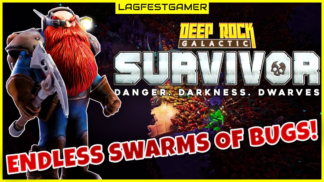 Endless Swarms Of Bugs! | Deep Rock Galactic Survivor - YouTube