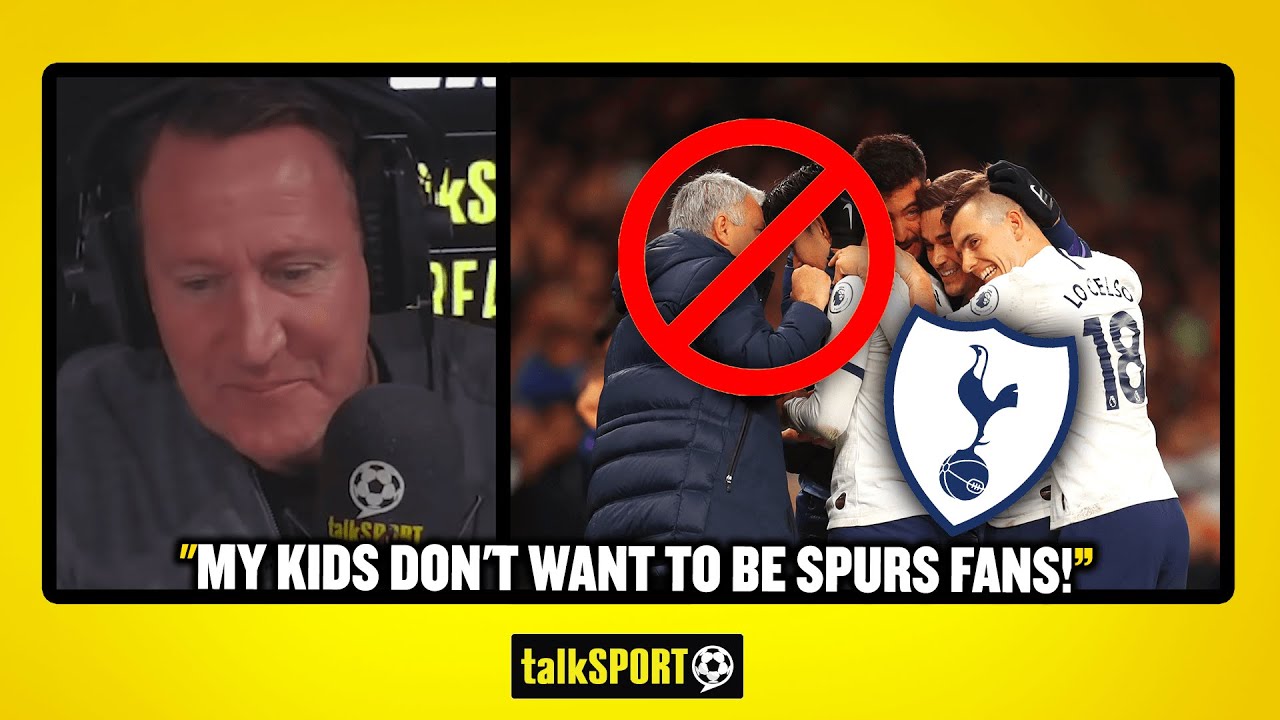 'MY KIDS DON'T WANT TO BE SPURS FANS!' Tottenham fan says Mourinho's ...