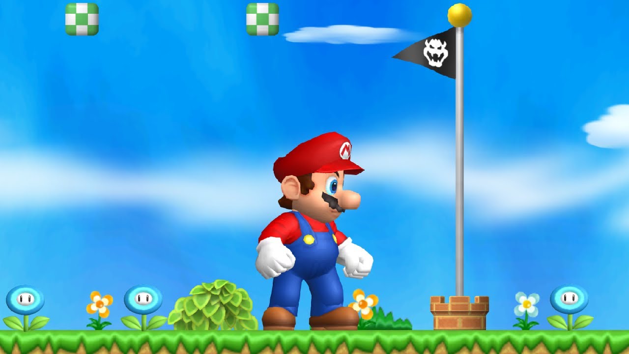 Giant New Super Mario Bros. Wii 2 - Walkthrough - #02 - YouTube
