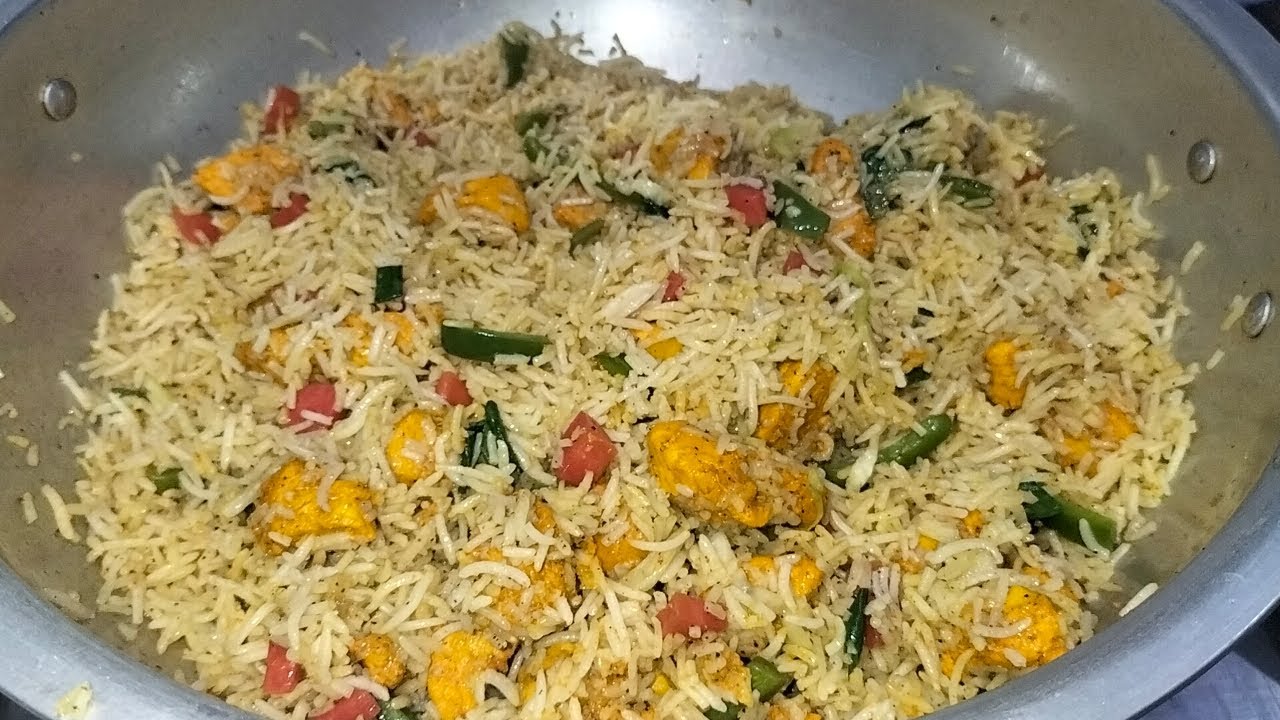 Tikka Fried RICE | Chicken Tikka Fried RICE Recipe | - YouTube