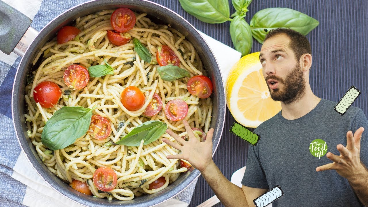 Quick and Creamy Avocado Pasta | Hurry The Food Up - YouTube