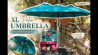 Double-Sided Patio Umbrella