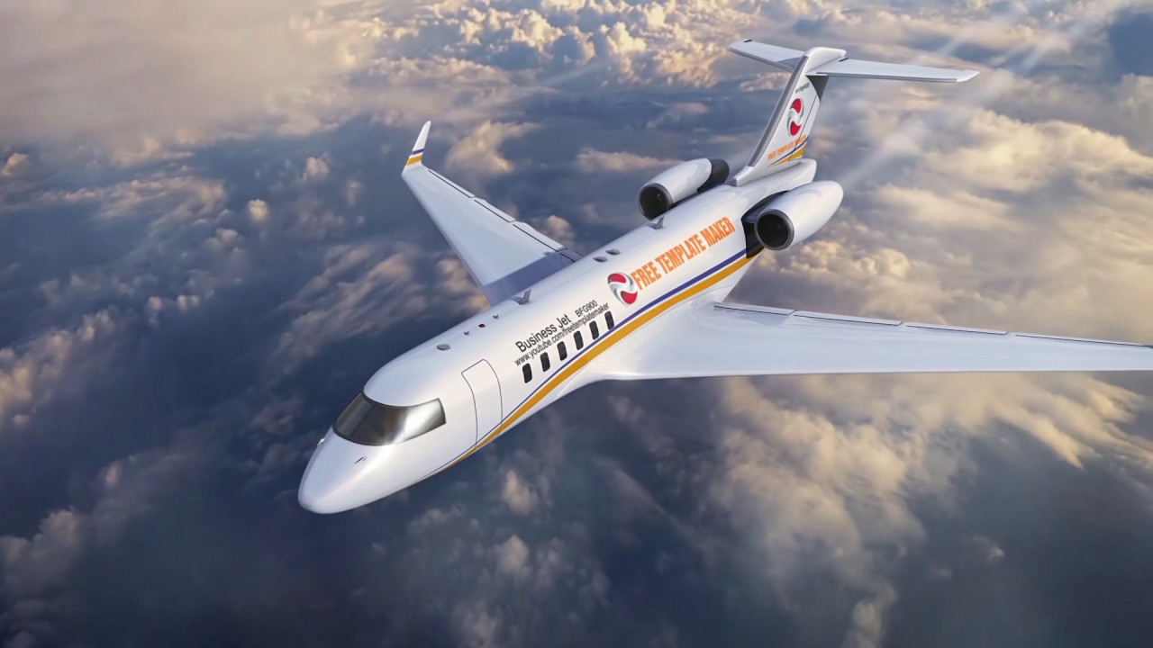 Private Jet Animation - YouTube