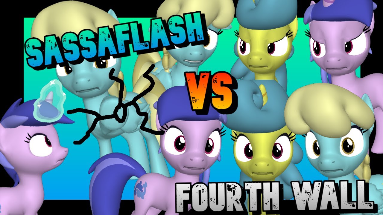 Sassaflash VS Fourth Wall (Animation) - YouTube
