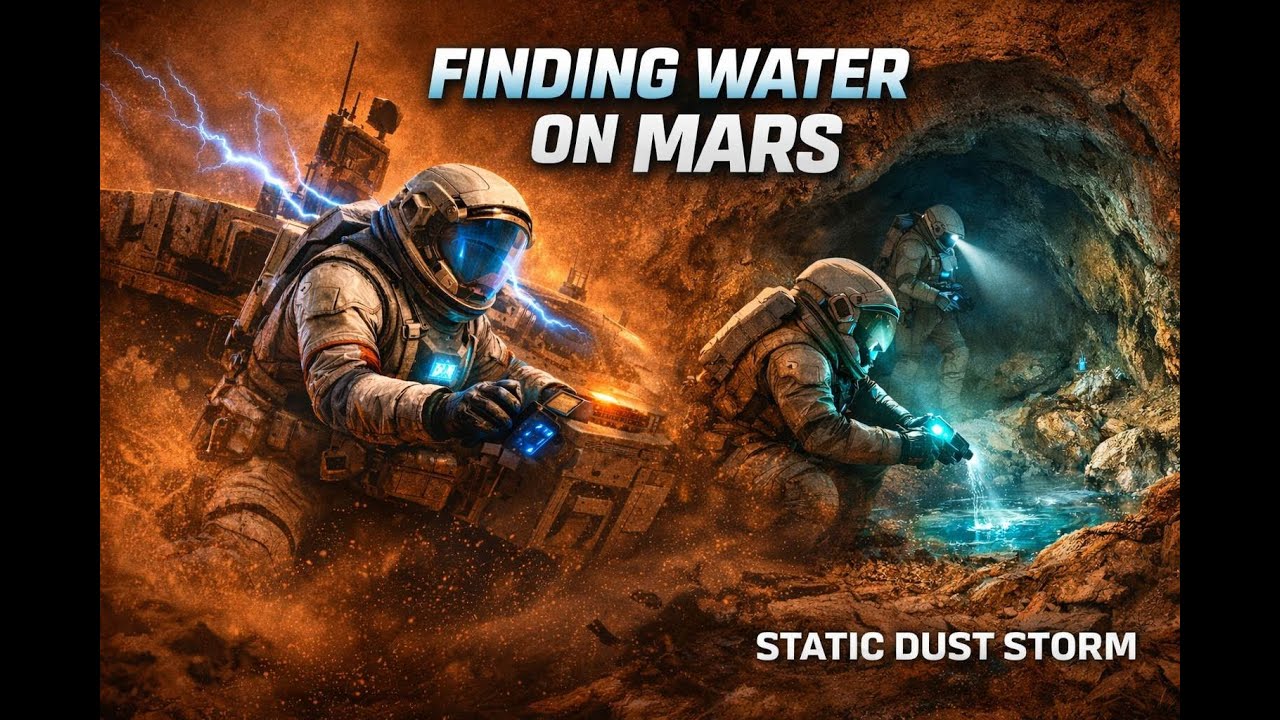 Static Storm Hits the Rover | The Race to Find Water on Mars - YouTube