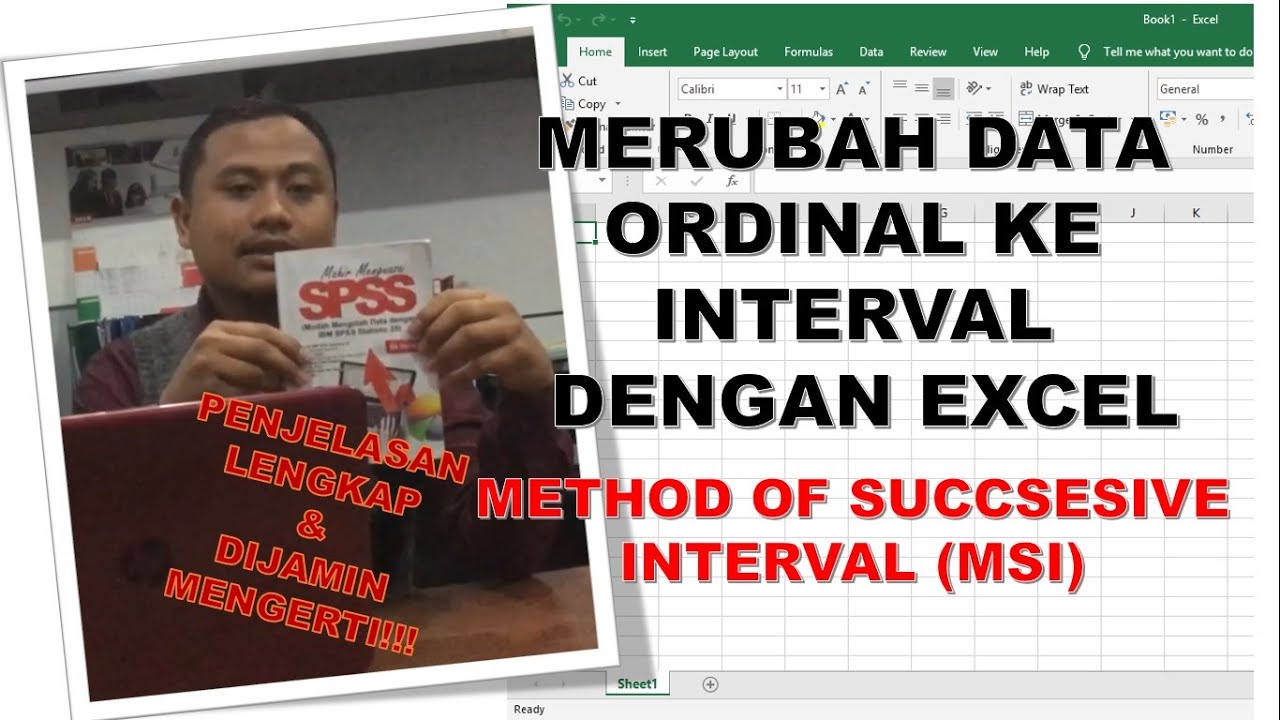 TUTORIAL MERUBAH DATA ORDINAL KE INTERVAL MENGGUNAKAN MSI DENGAN EXCEL ...