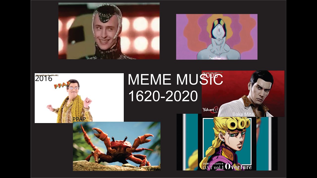 Music Of Memes Evolution 1620-2020 - YouTube