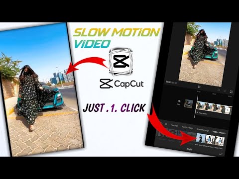 Slow motion video sirf .1. click me bnaye || cap cut tutorial new trend slow motion video # ...