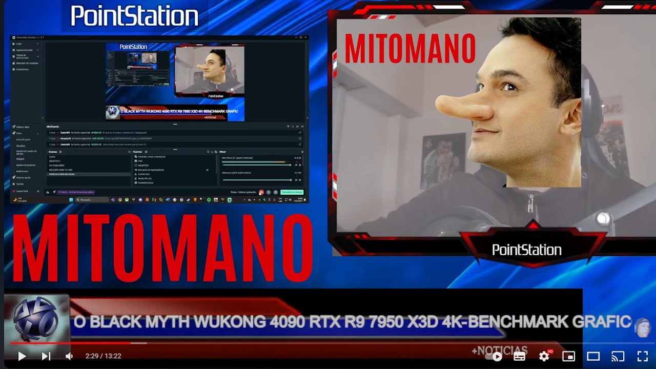 DESCUBRO A POINTSTATION MINTIENDO OTRA VEZ / EL MITOMANO LO HACE DE ...