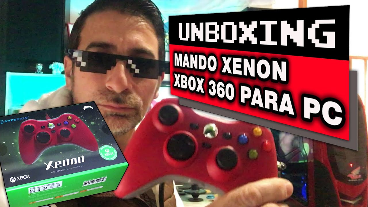 Unboxing mando Hyperkin Xenon - Oficial Microsoft - Xbox 360 para PC ...