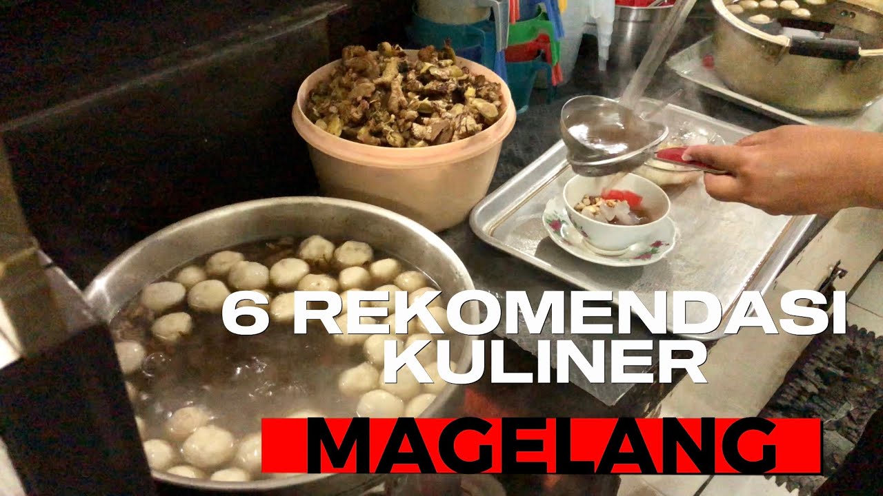 ADA SATE DARI PISANG SAMPE ES RONDE! - MAGELANG - YouTube