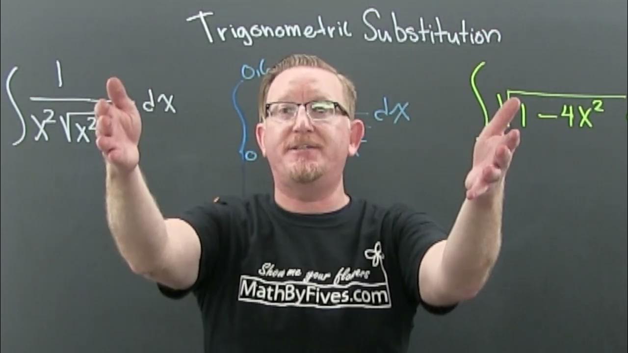 Integration by Trigonometric Substitution Introduction and Example Playlist - YouTube