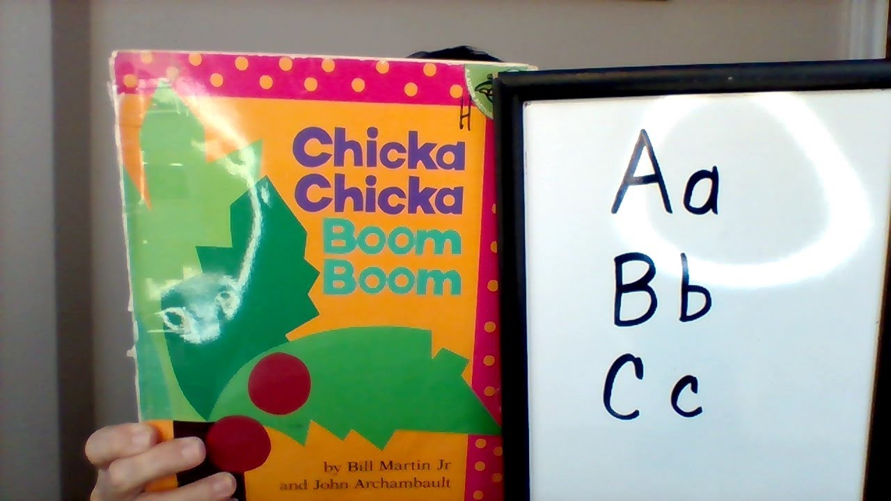 Pre-K Lesson (Reading-upper & lowercase letters in Chicka Chicka Boom ...
