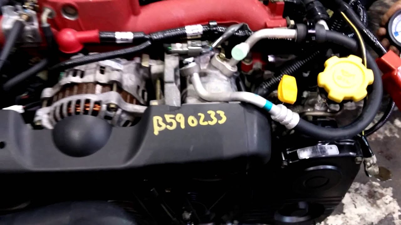 EJ207 V7 STI SUBARU JDM MOTOR SWAP - YouTube
