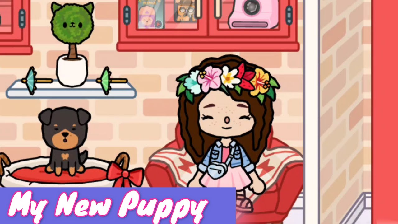 My New Puppy || A wonderful gift || Toca Life World - YouTube