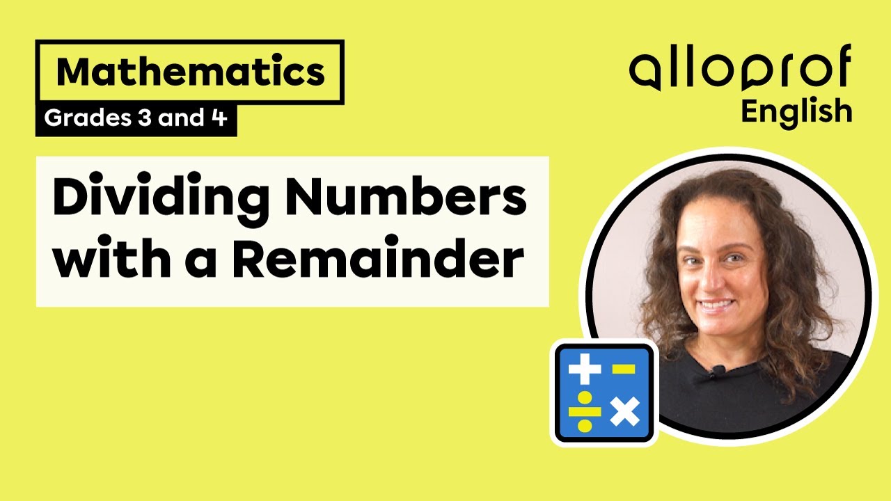 Dividing Numbers with a Remainder (Grades 3-4) | Mathematics ...
