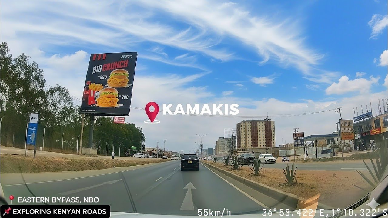 Utawala to Ruiru via Eastern Bypass, Nairobi || Exploring Kenyan Roads ...