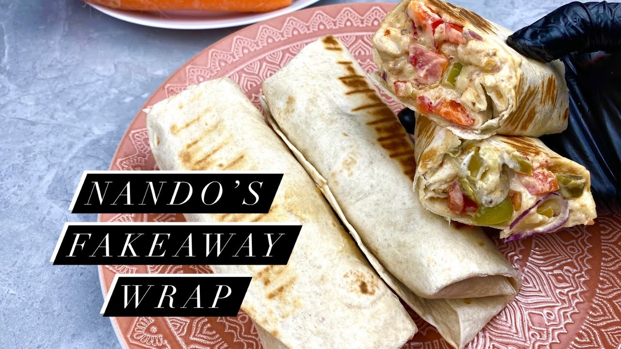 Nando’s Wrap Recipe for a Perfect Fakeaway Night - YouTube