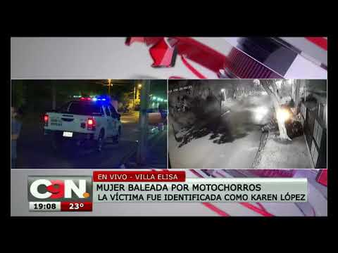 Mujer fue baleada por motochorros