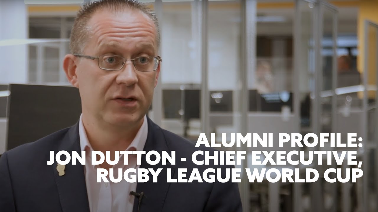 Northumbria University Alumni Association - Jon Dutton - YouTube