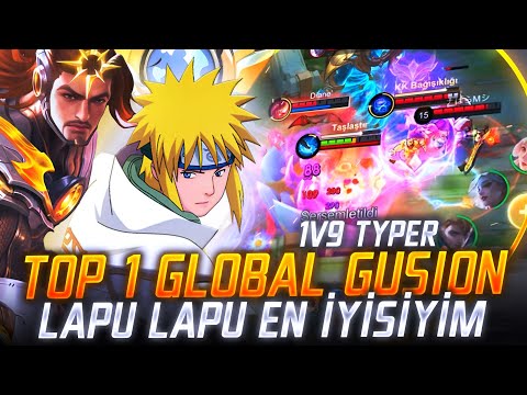 TOP 1 GLOBAL GUSION LAPU LAPU EN İYİSİYİM 1V9 TYPER🔥