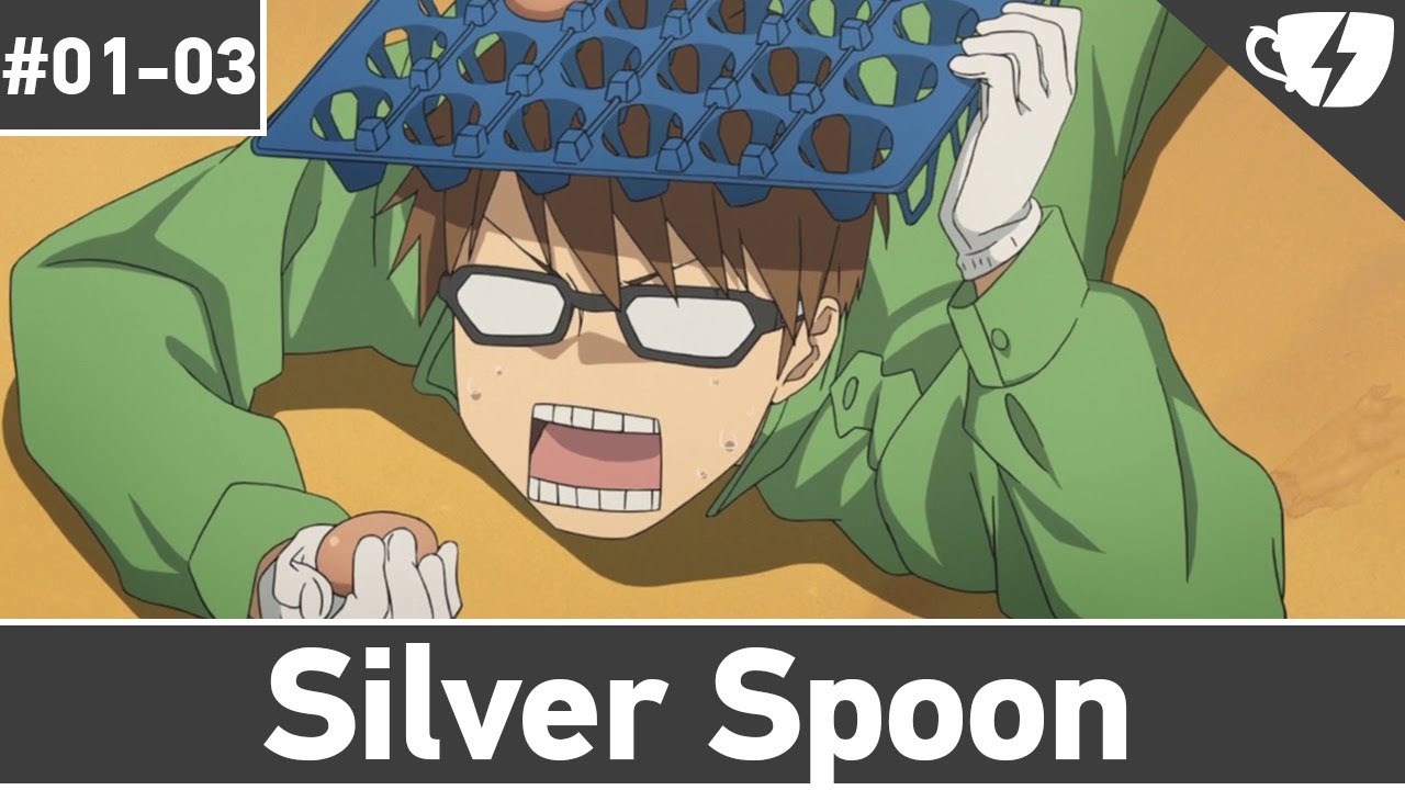 Silver Spoon #01-03: Caindo de paraquedas na fazenda #chágelado - YouTube