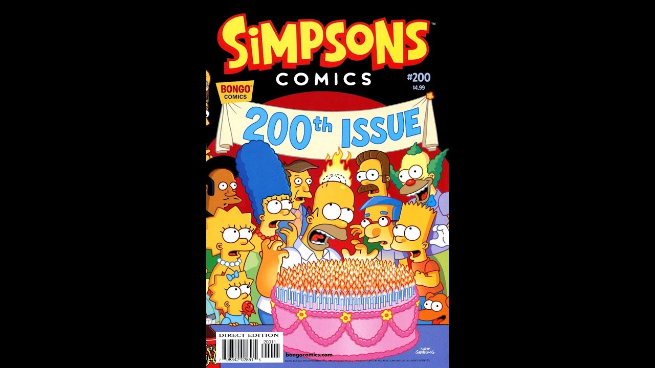 The Simpsons Comics 200 - YouTube